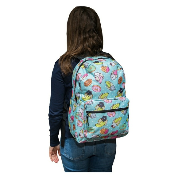 Hot Topic | Accessories | Bananya Cat Doughnuts Treats Sweets Backpack ...